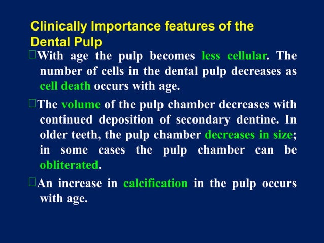 lecture four dental pulp.pptx oral histology | PPTX