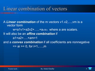 Vector Tools | PPT