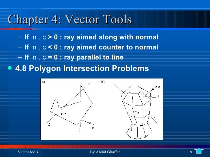 Vector Tools