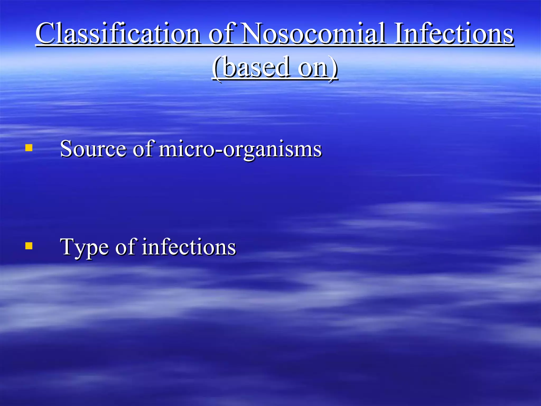Hospital infection control | PPT