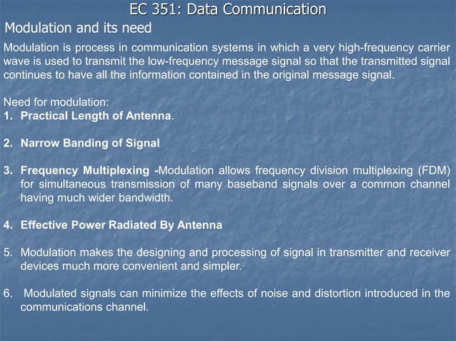 Lecture Handouts Data Communicationpdf
