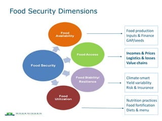food systems dynamics | PPTX | Agriculture | Industries