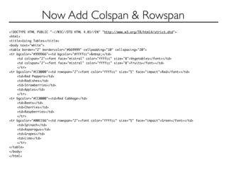 HTML Lecture Part 2 of 2 | PPT
