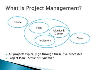 PMP Training Course - Lecture I | PPTX