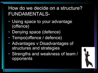 Structures and Strategies Basketball | PPS