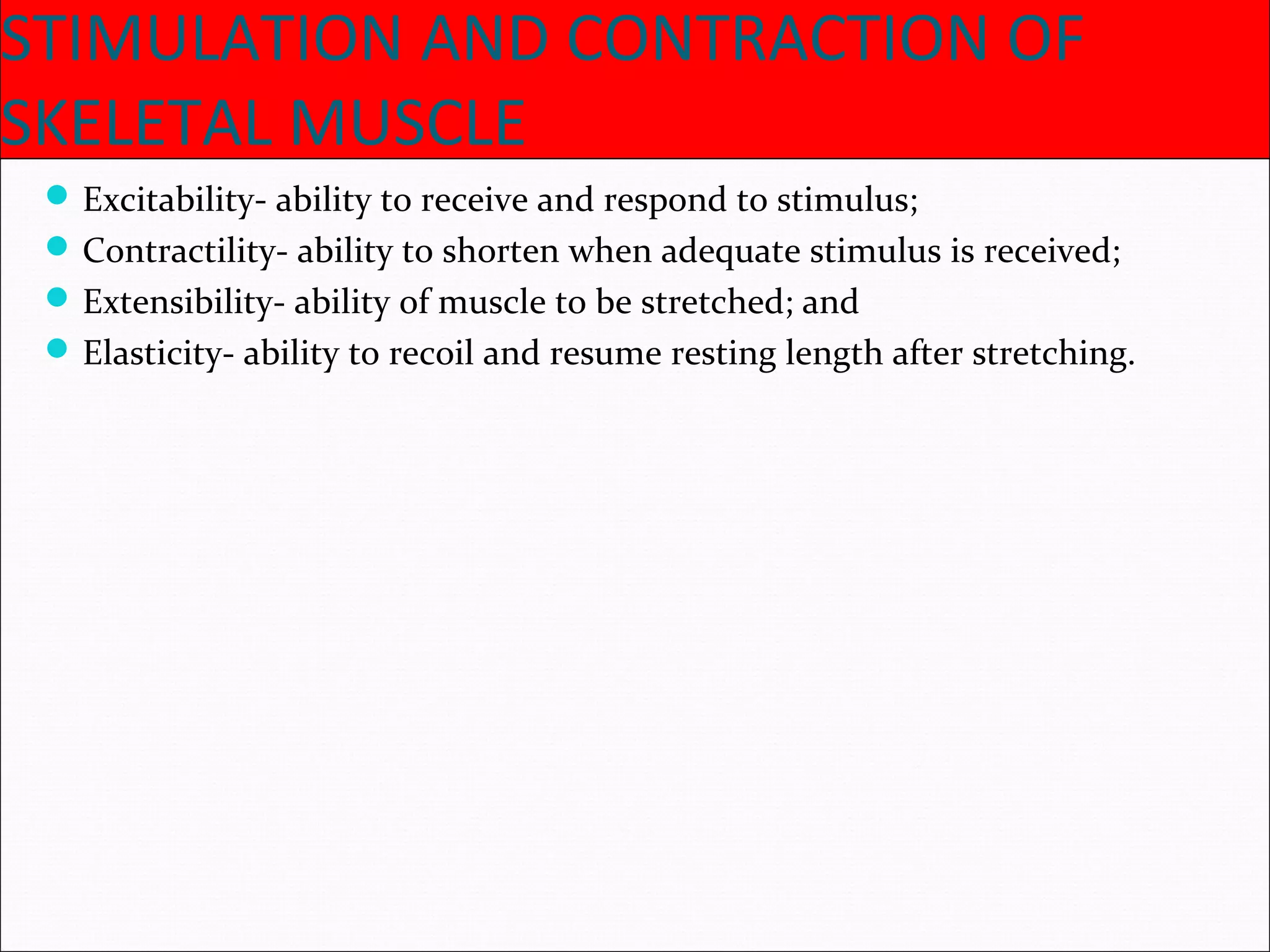 Nerve Muscle Physiology | PPT