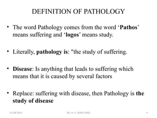 INTRODUCTION ON GENERAL PATHOLOGY SLIDES | PPTX