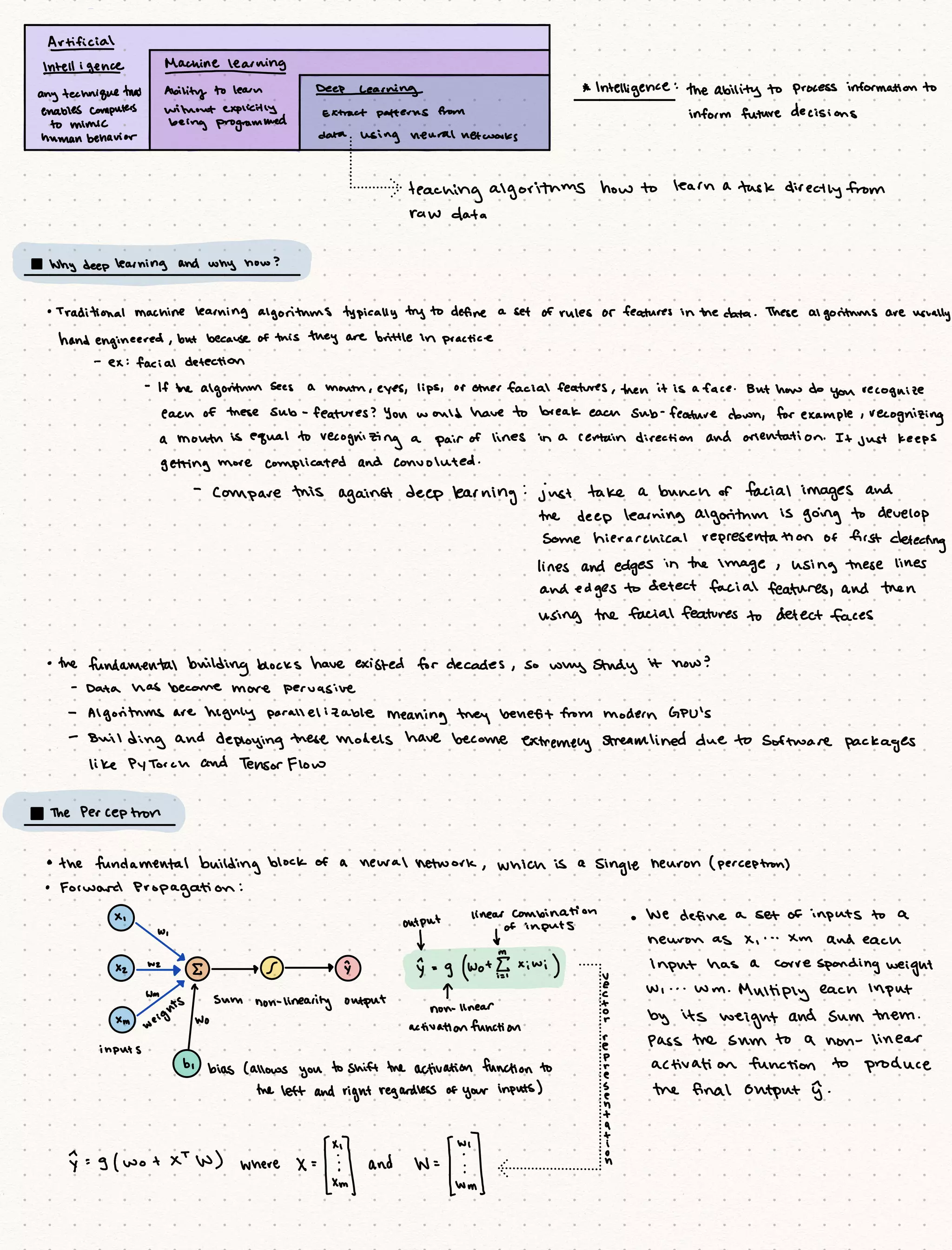Lecture 1: Foundations of Deep Learning | PDF | Workshops and Classes ...