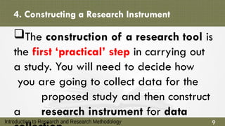 LECTURE II. Introduction to Research Methodology (Steps in Conducting Research) (AIU), 20 Sept ...