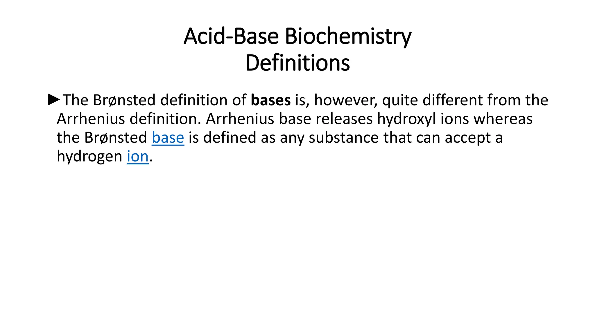 LECTURE II Acids and Bases.ppt