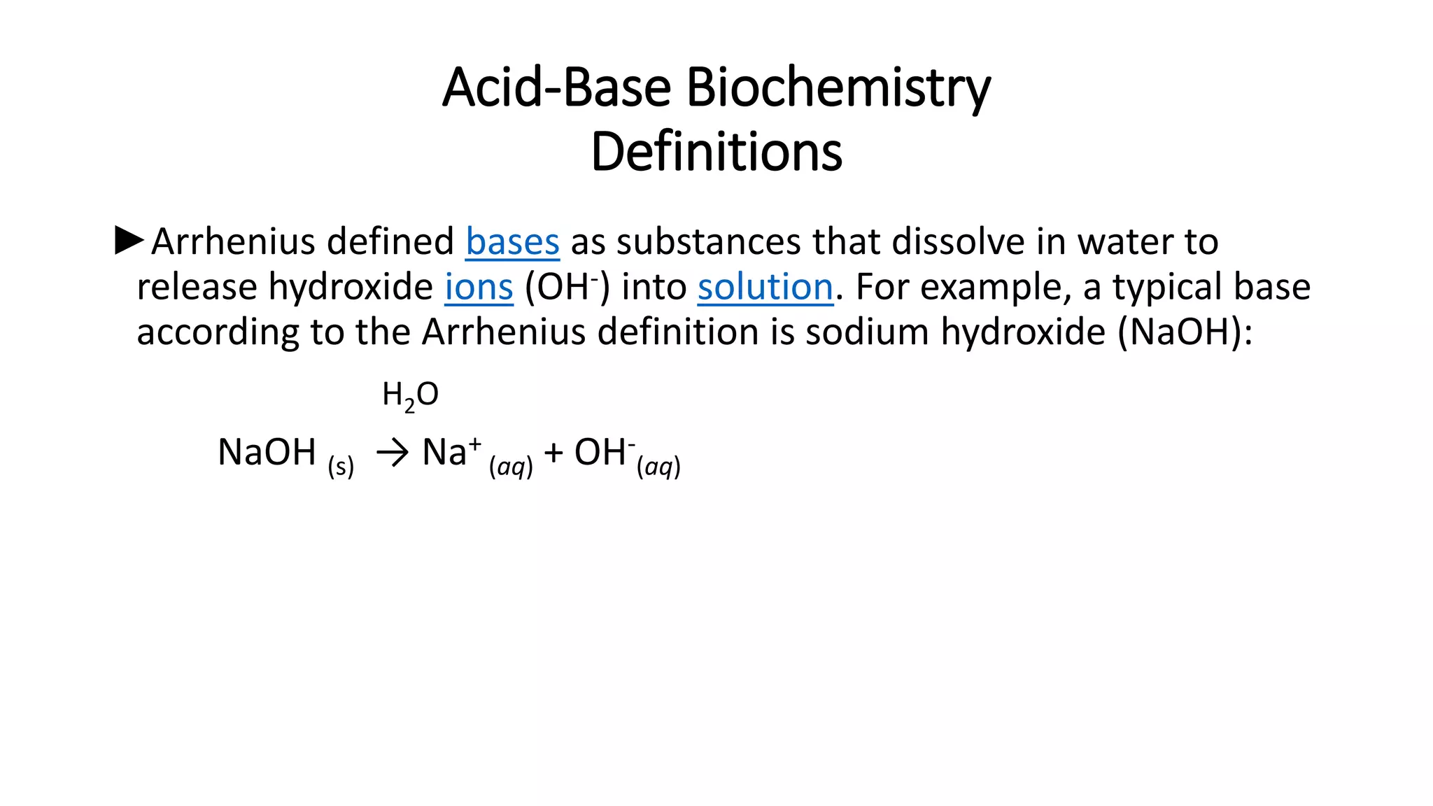 LECTURE II Acids and Bases.ppt