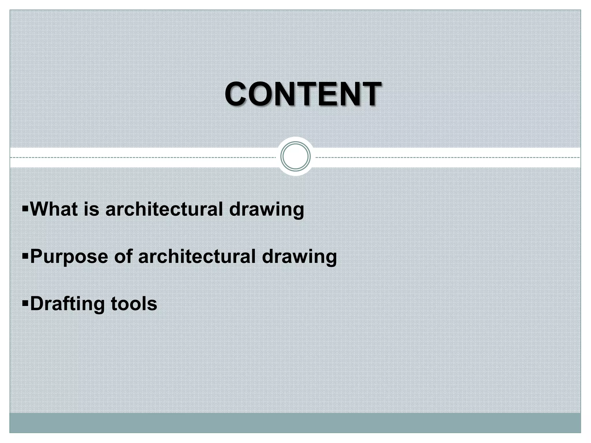 Lecture i introduction dwg | PPTX