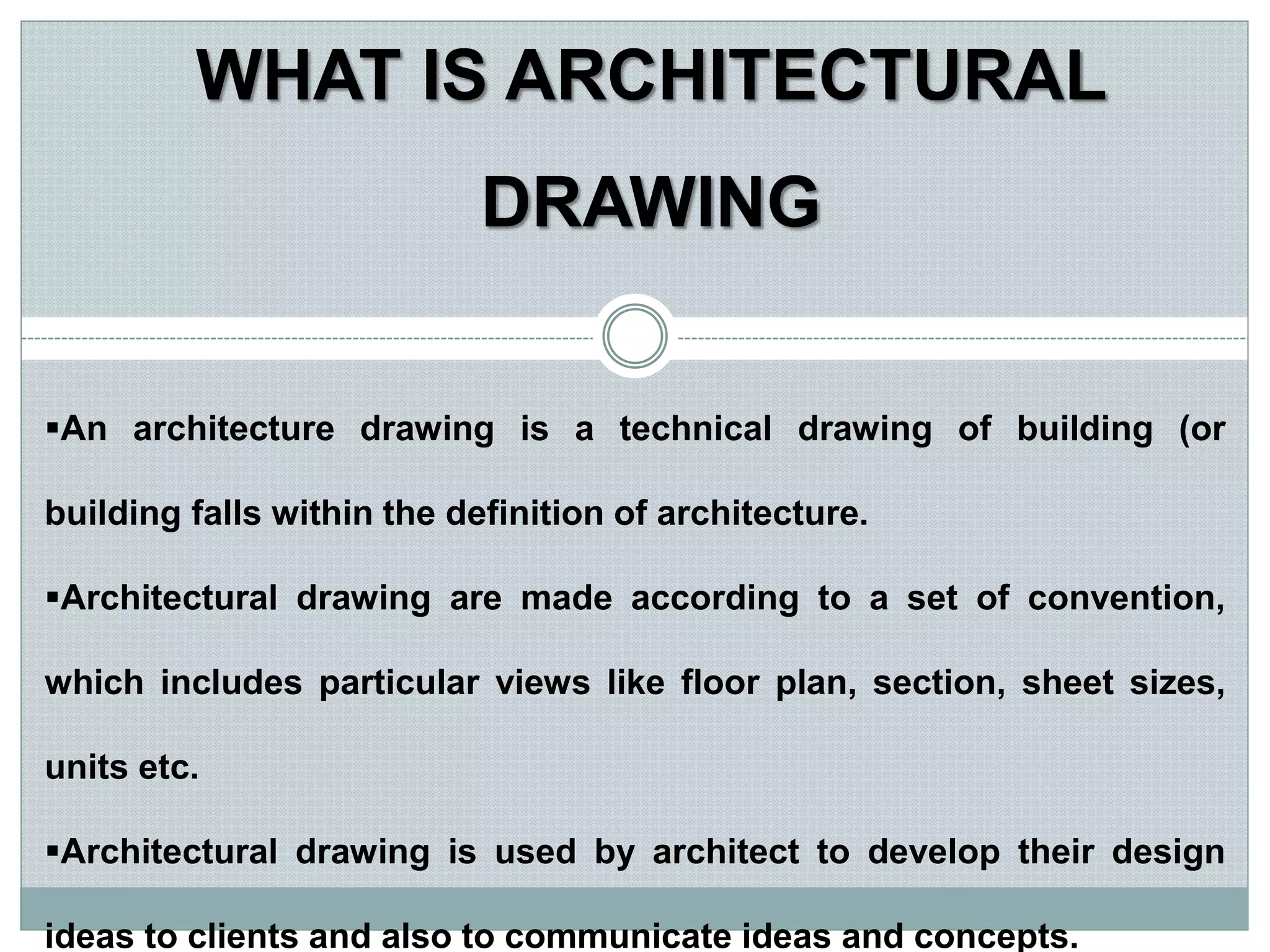 Lecture i introduction dwg | PPTX