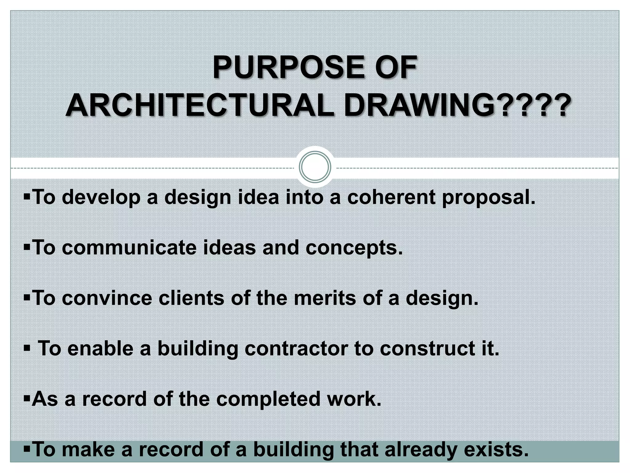 Lecture i introduction dwg | PPTX