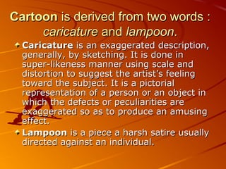 Lecture in Editorial Cartooning | PPT
