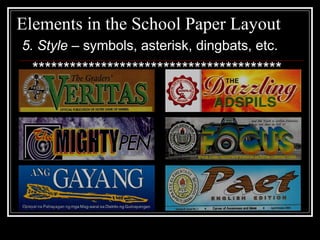Lecture in Layouting | PPT
