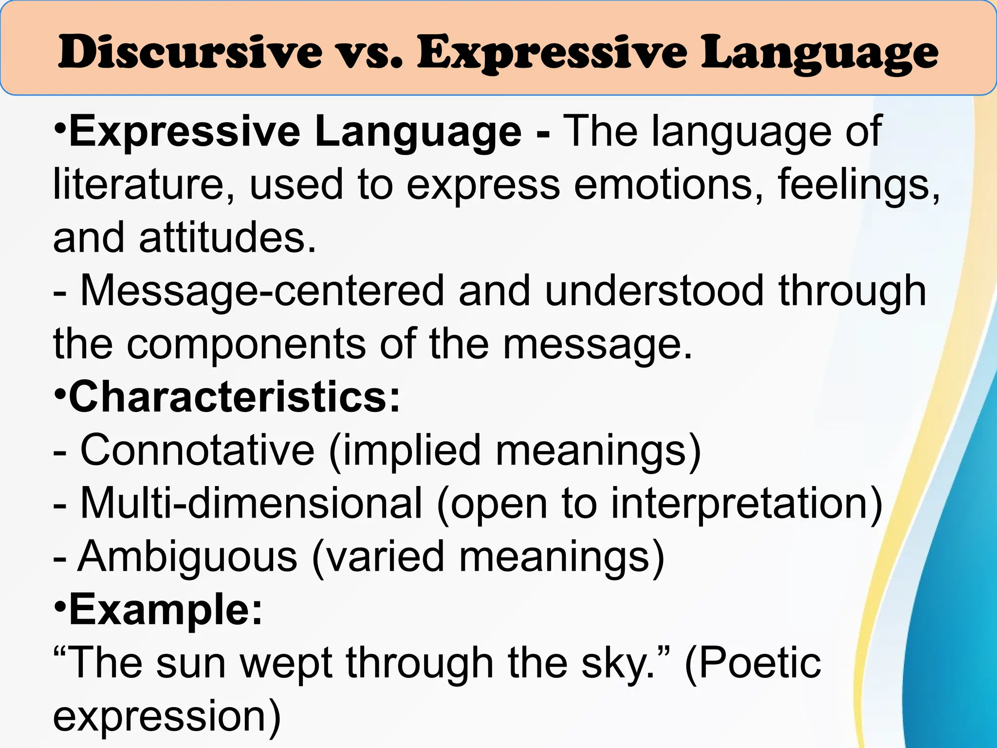LECTURE IN STYLISTICS - INTRO TO THE COURSE | PPTX