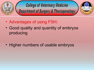 superovulation and its applications in cattle.ppt