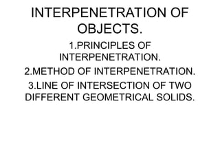 Lecture Interpenetration and intersection of solid(0).ppt