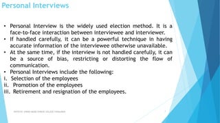 Lecture interview | PPT