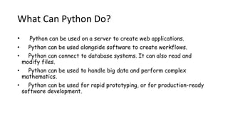Lecture Introduction to Python 2024.pptx