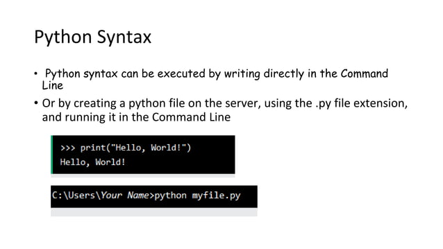 Lecture Introduction to Python 2024.pptx | Programming Languages | Computing