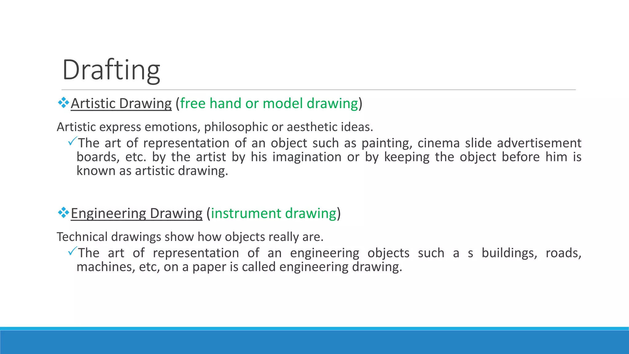 Lecture_Introduction to Technical Drawing (5th April).ppt | 3-D ...