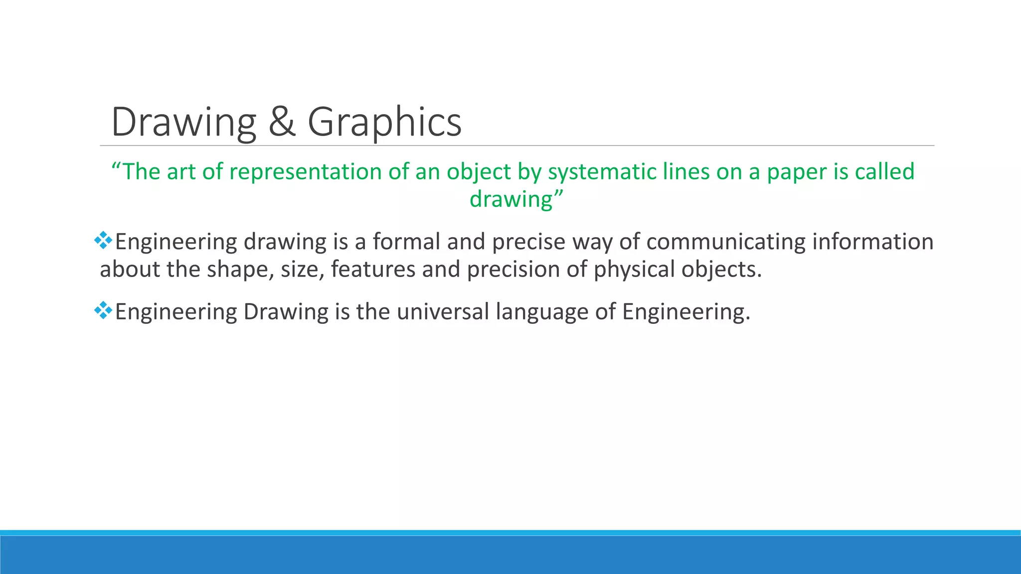 Lecture_Introduction to Technical Drawing (5th April).ppt | 3-D ...