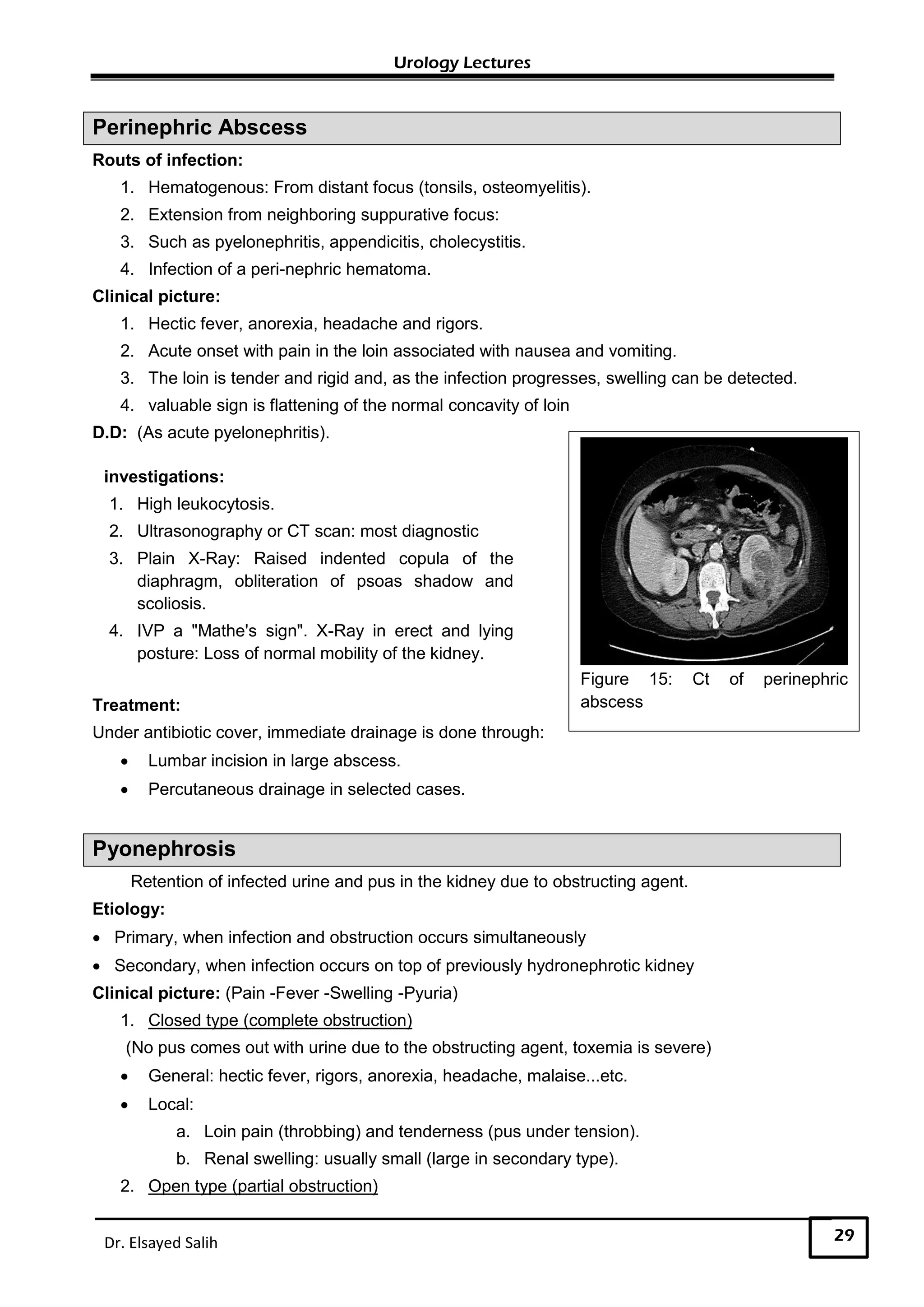 Lectures in urology for undergraduate medical students | PDF
