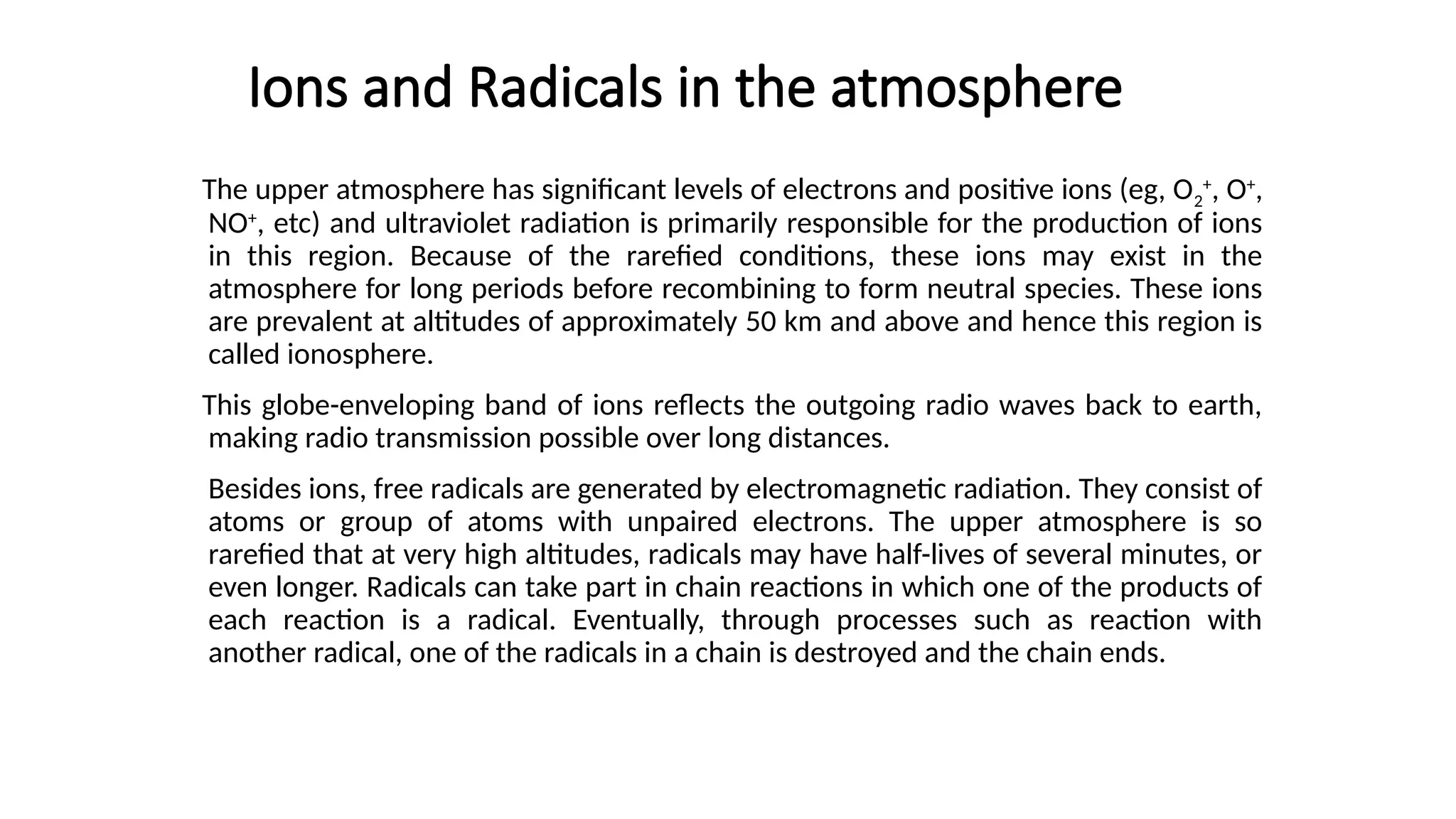 Lecture ions and radicals in atmosphere.pptx