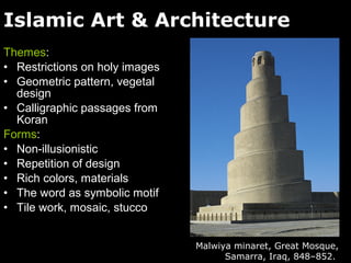 Lecture, Islamic Art & Architecture | PPT