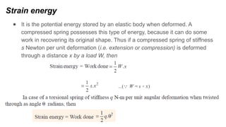 Work and energy notes for engineering mechanics 2 | PPTX