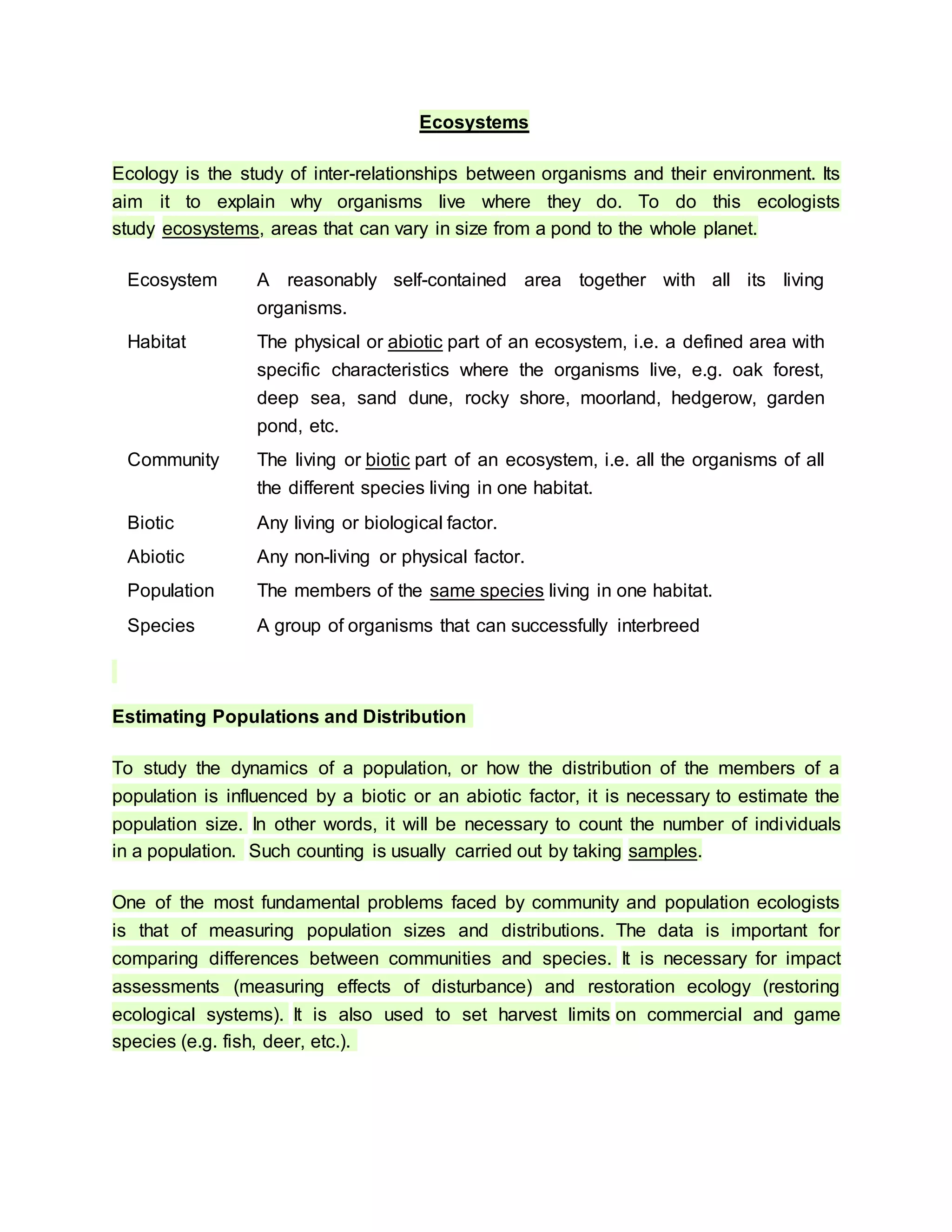Cape biology uni 2 -_ecosystems_population_ecology_and_practical ...