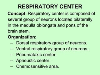 Lecture IV Regulation of ventilation (DIANE)-1.ppt