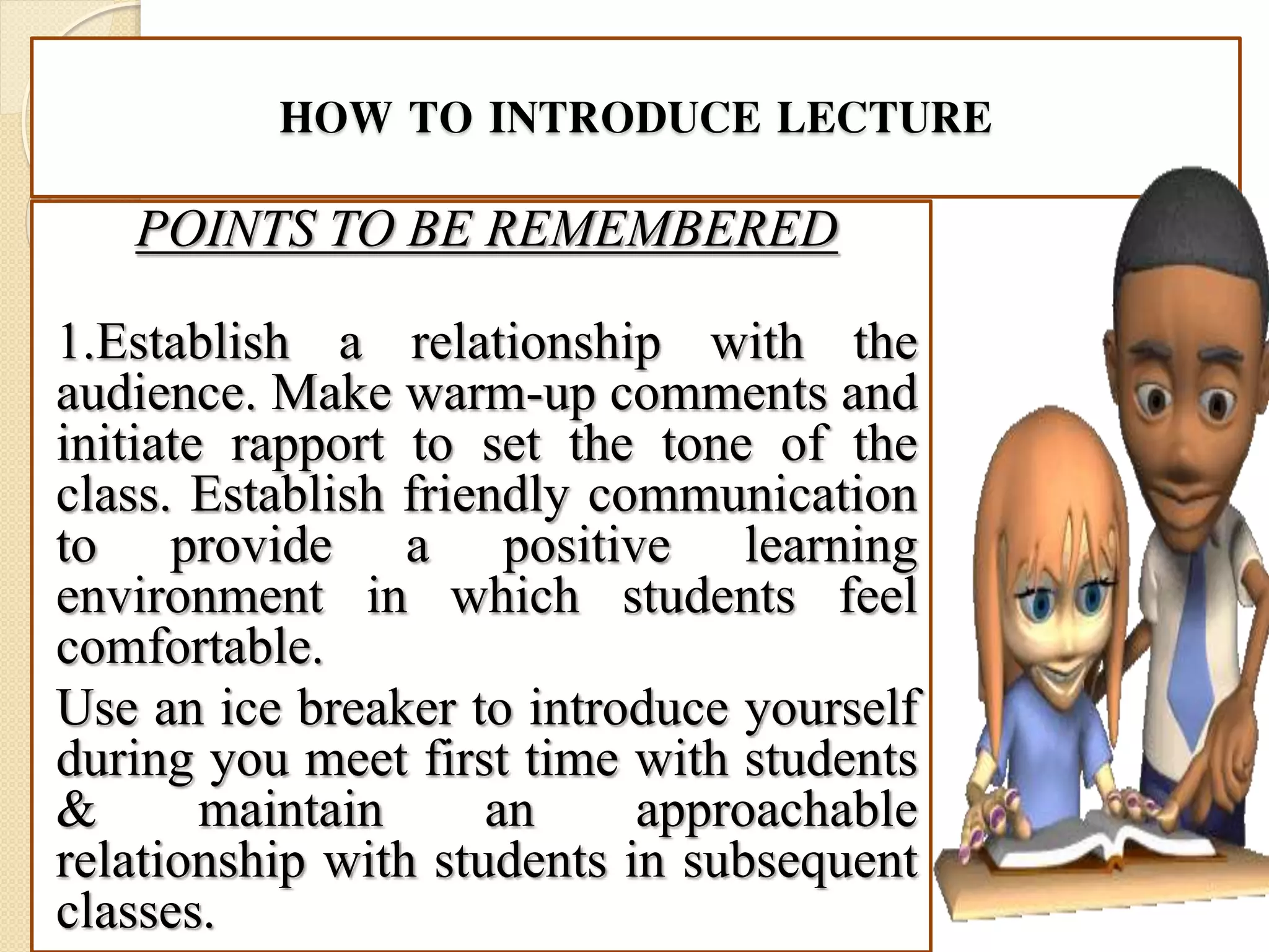 Lecture method of teaching | PPTX