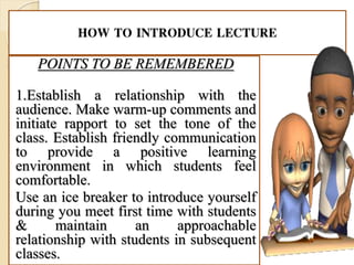 Lecture method of teaching | PPTX