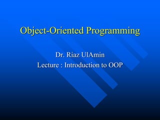 Lecture java continued | PPT