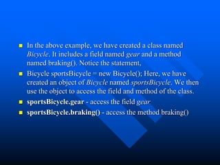 Lecture java continued | PPT