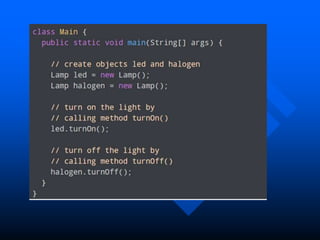 Lecture java continued | PPT