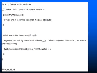 Lecture java continued | PPT