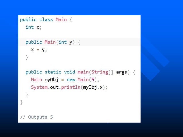 Lecture java continued | PPT