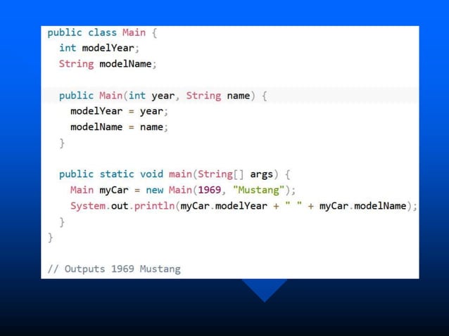 Lecture java continued | PPT
