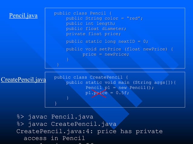 Lecture java continued | PPT