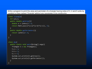 Lecture java continued | PPT