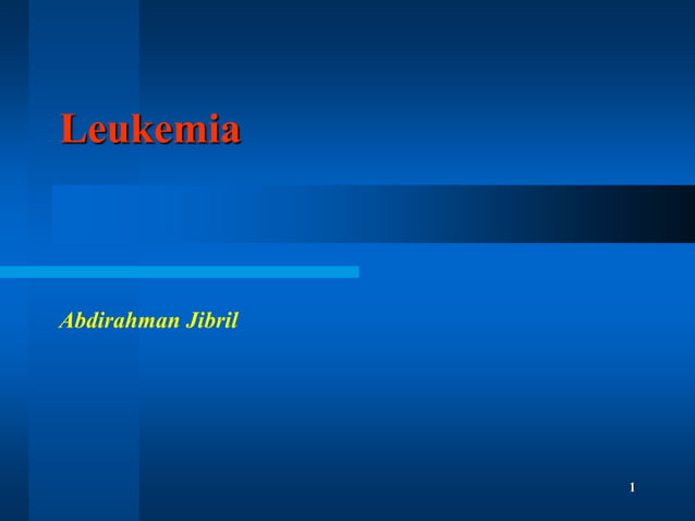 lecture leukemia.ppt