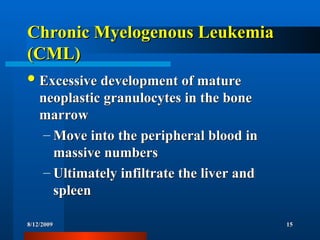 Lecture_leukemia_2_1.ppt Ibraheen Bashayred | PPT | Blood Disorders ...