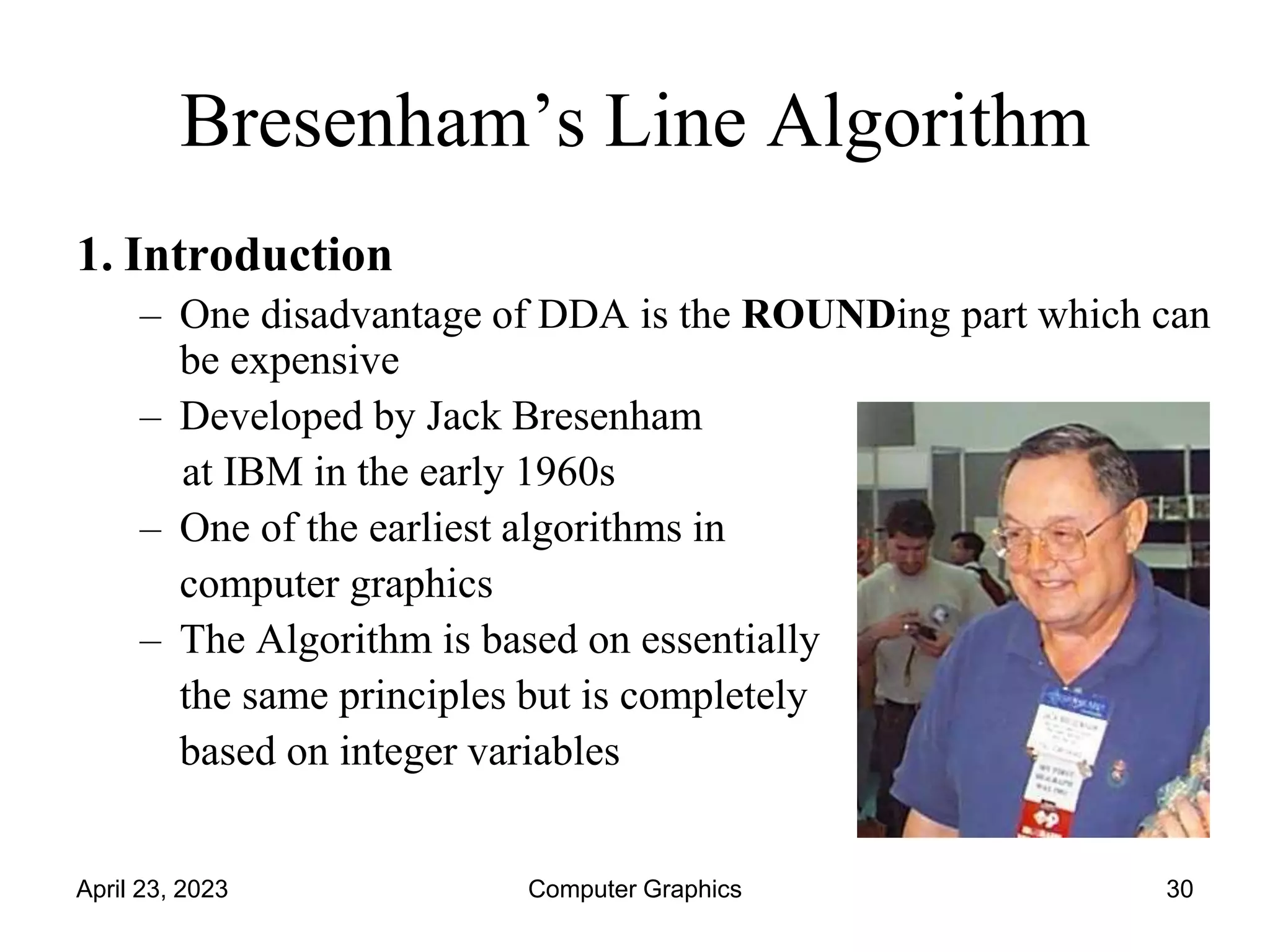 Lecture Line Scan Conversionppt 