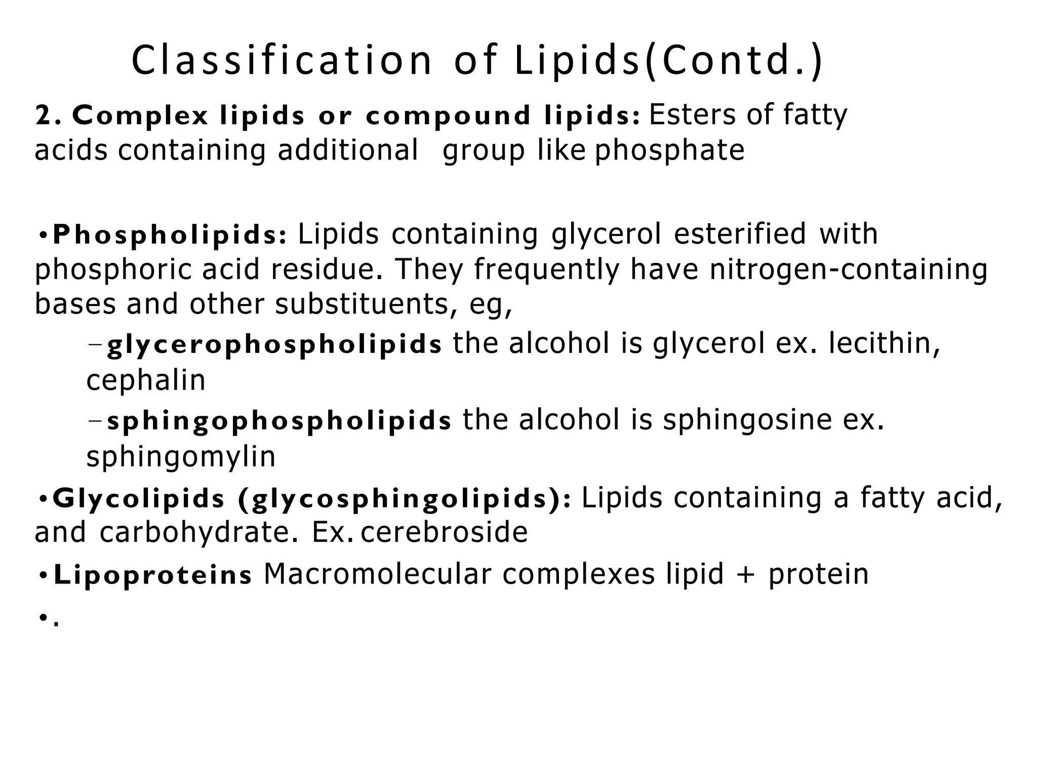 Lecture lipids | PPT