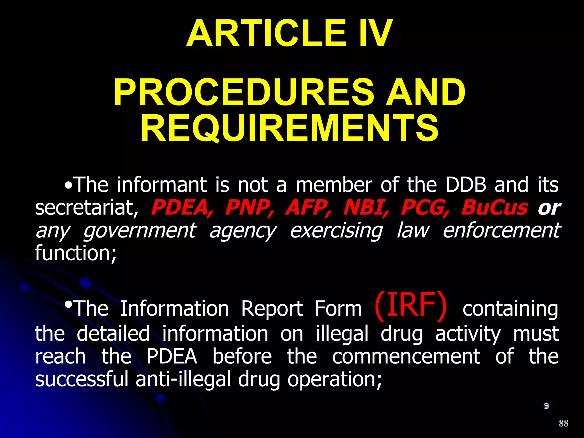 PDEA Lecturematerial | PPT