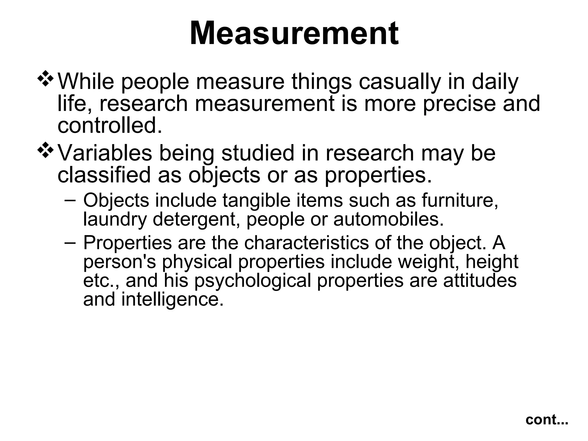 Measurement Statistics | PPT